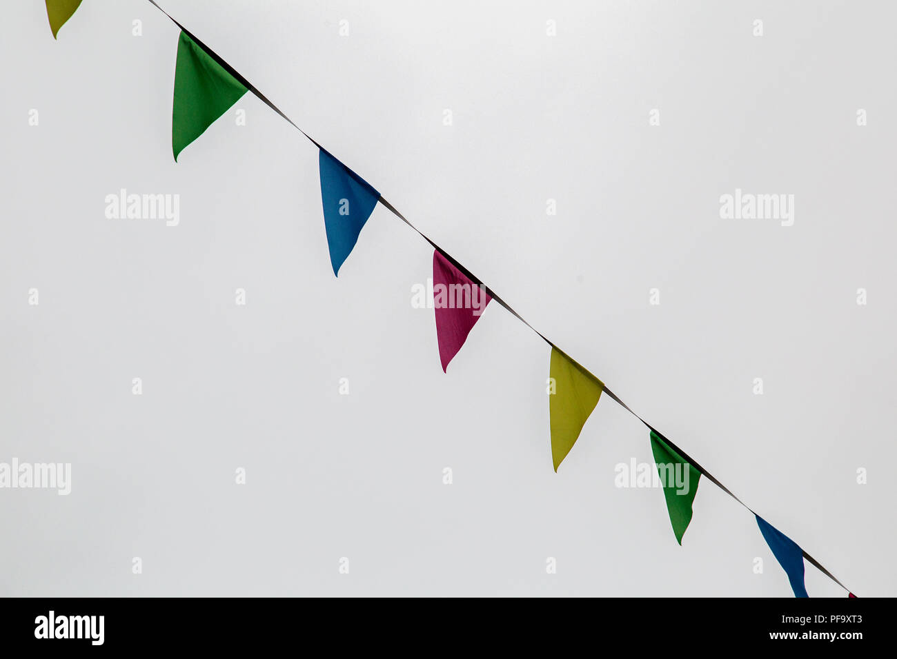 Triangular bunting hi-res stock photography and images - Alamy