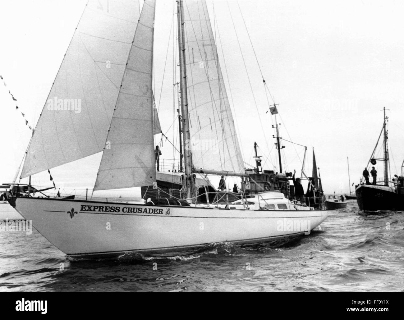 AJAXNETPHOTO. 8TH JUNE, 1978. DARTMOUTH, ENGLAND. - ROUND THE WORLD ...