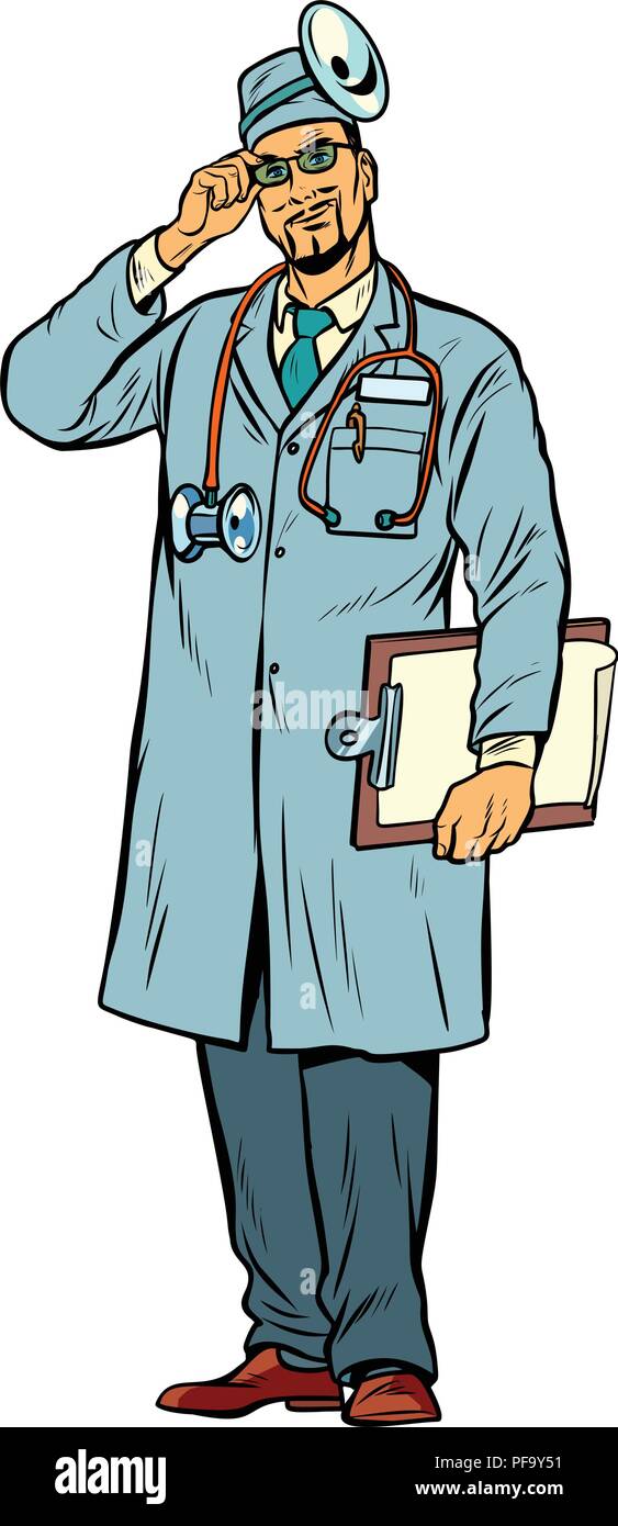 Otolaryngologist healthcare Stock Vector Images - Alamy