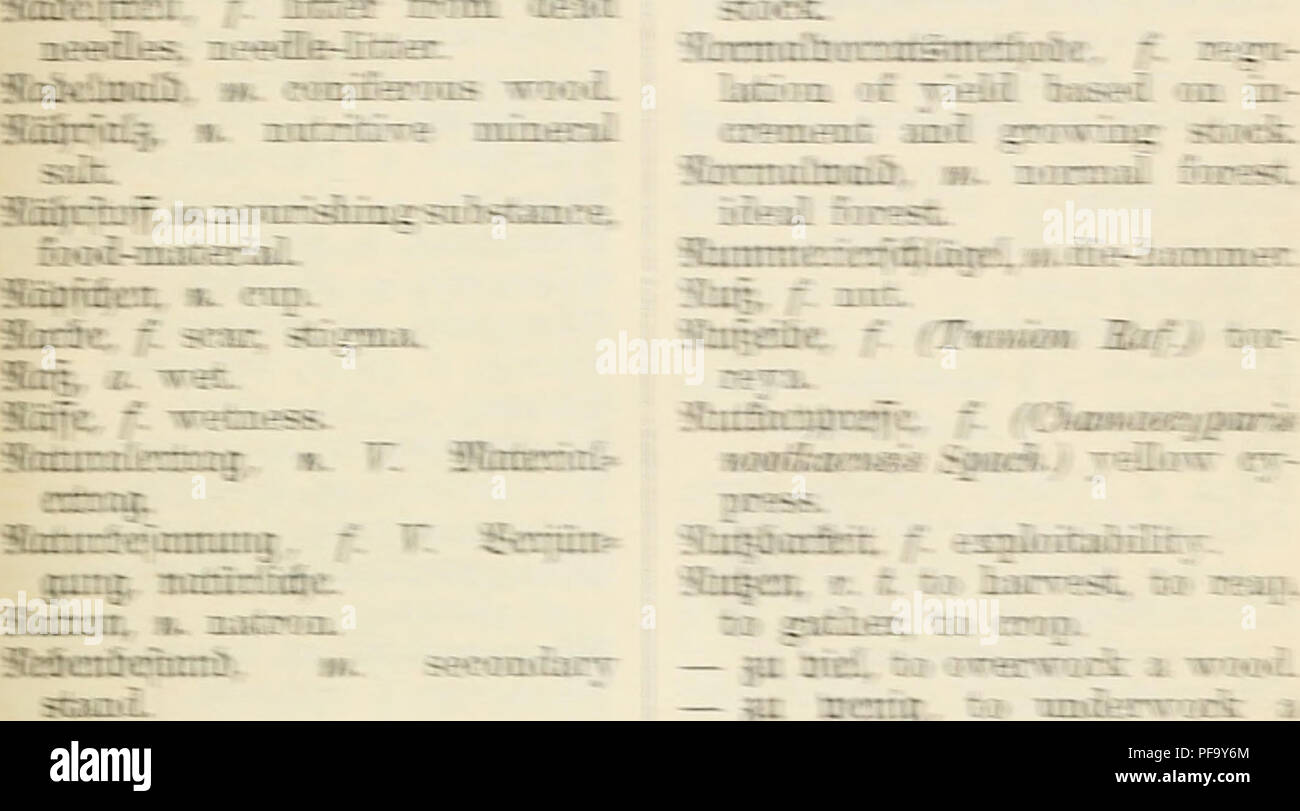 This dictionary provides definitions and translations of forestry terms ...
