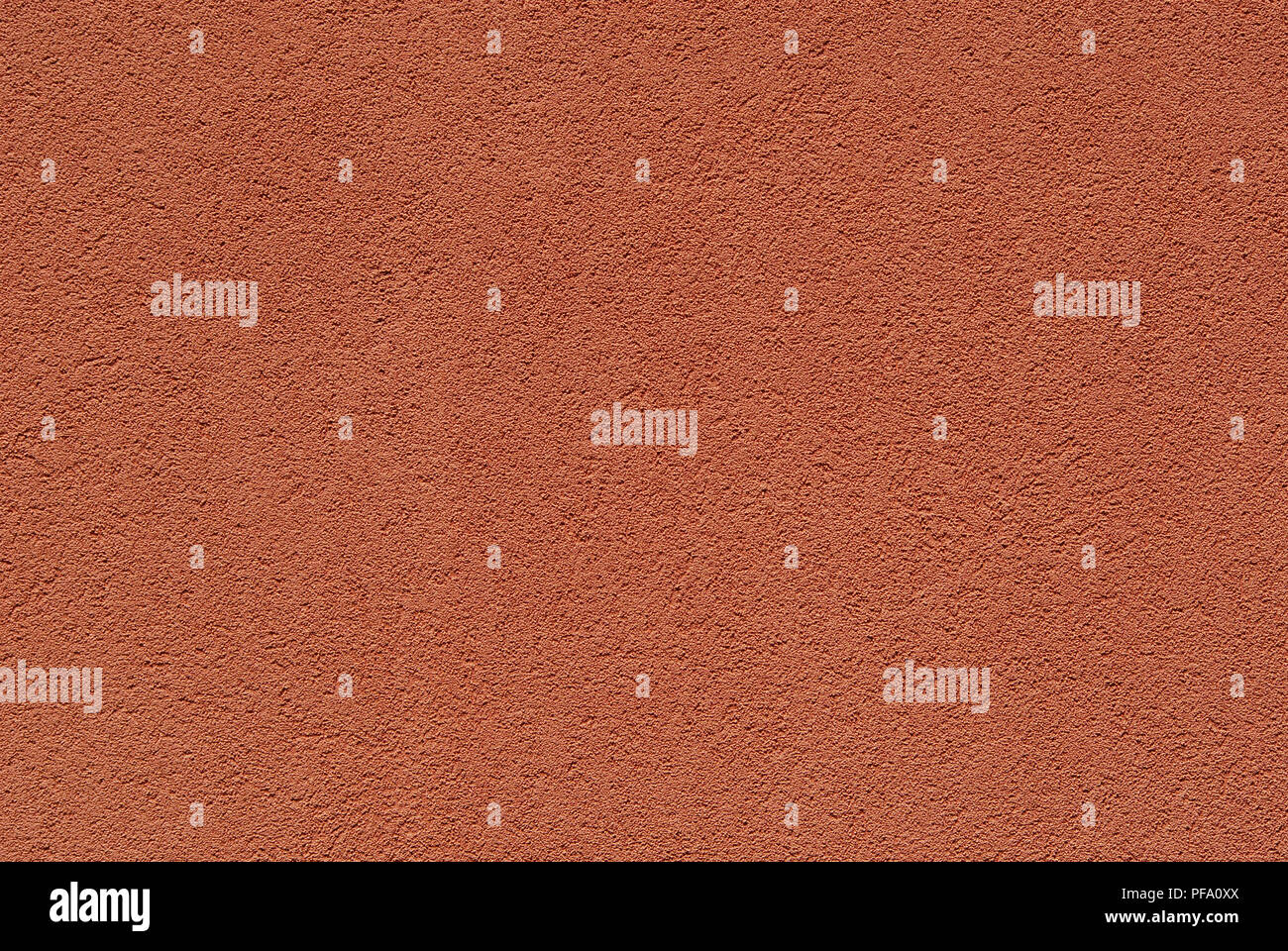 Red brownish plaster on wall as background Stock Photo - Alamy