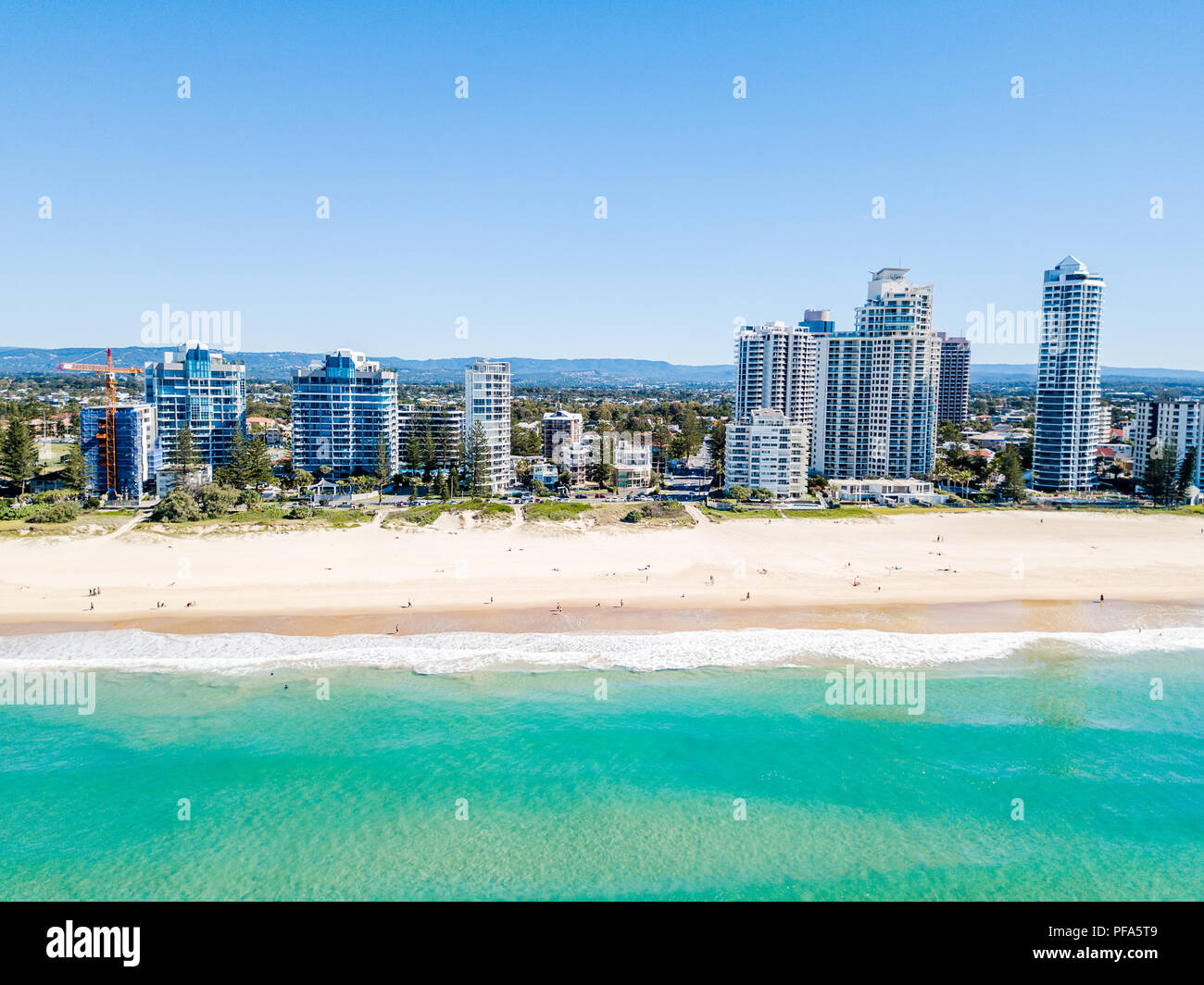 Aerial photo gold coast hi-res stock photography and images - Alamy