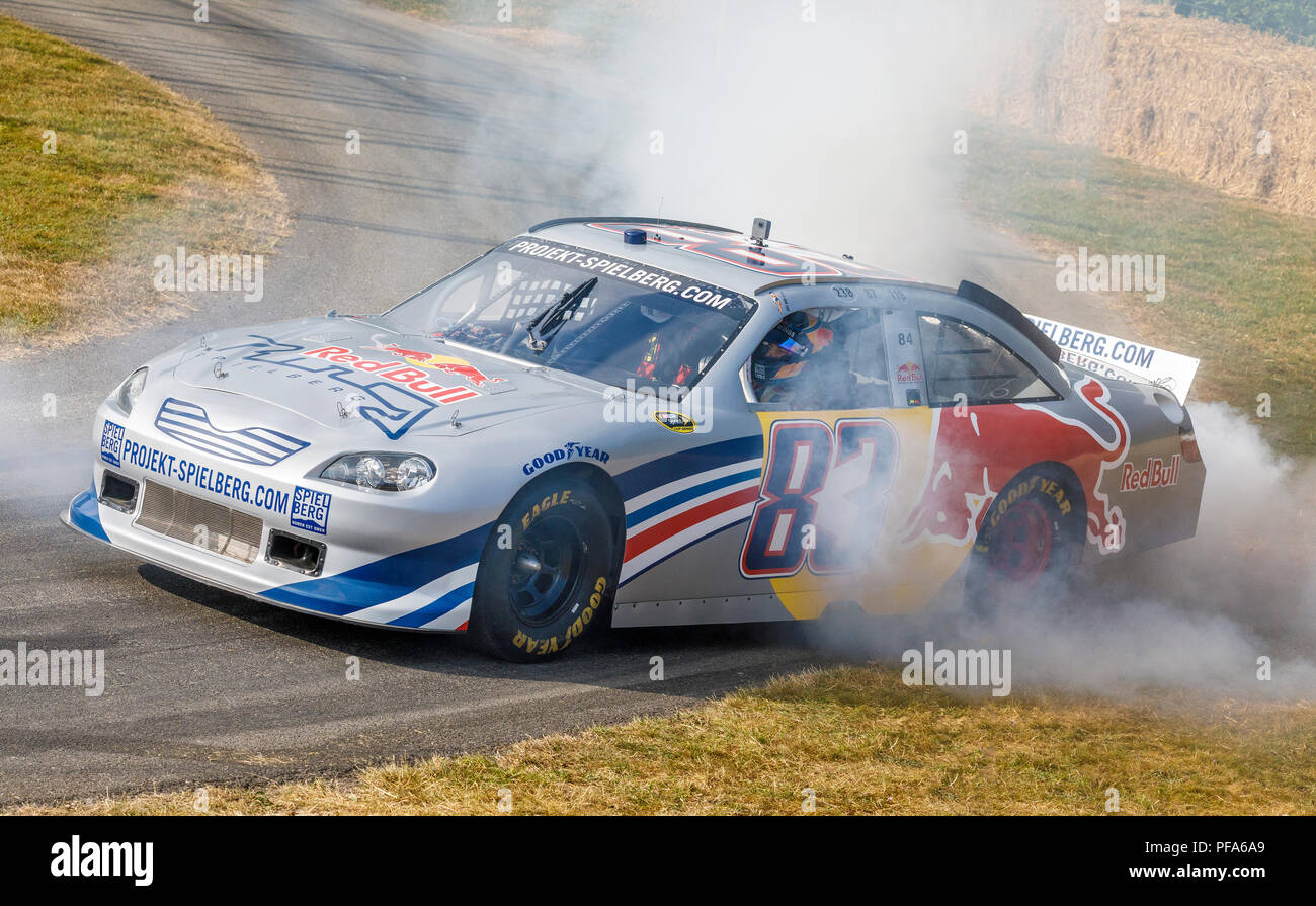 2007 Red Bull Toyota Camry NASCAR winner with driver Patrick Friesacher ...