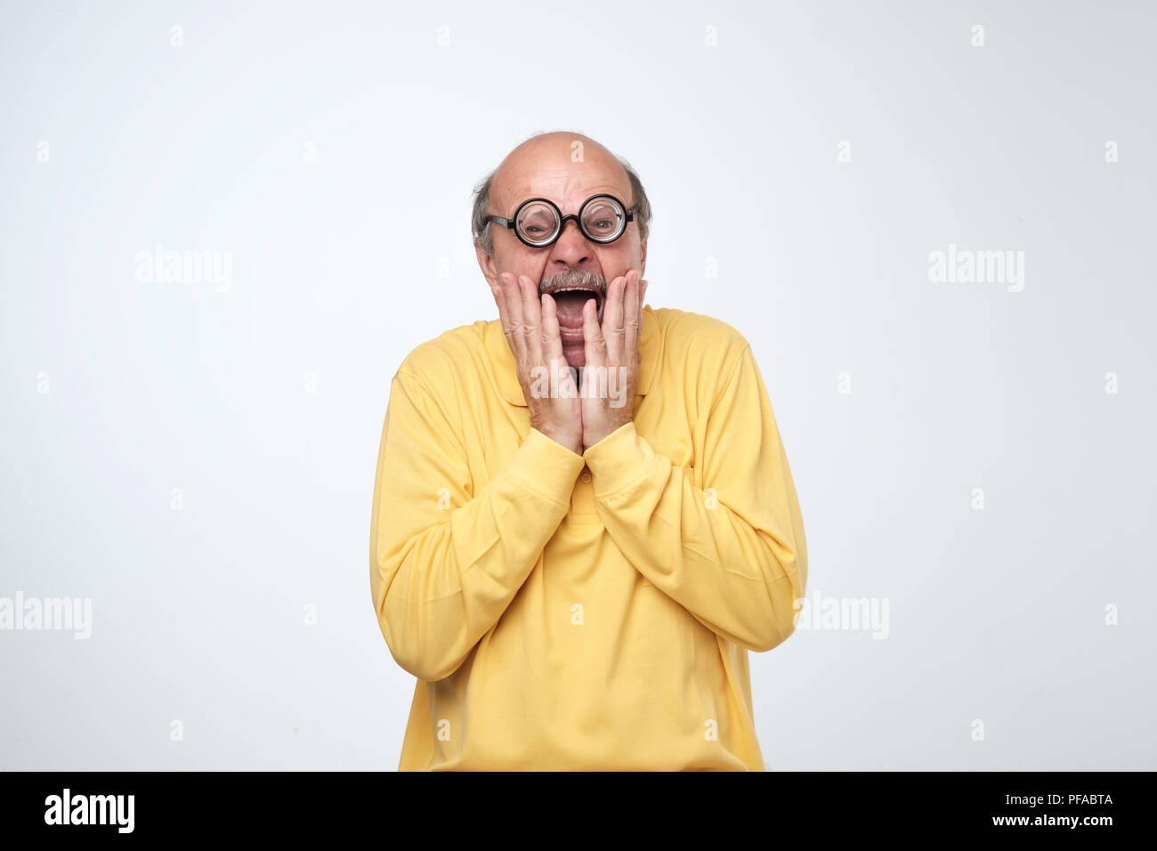 Scared teacher hi-res stock photography and images - Alamy