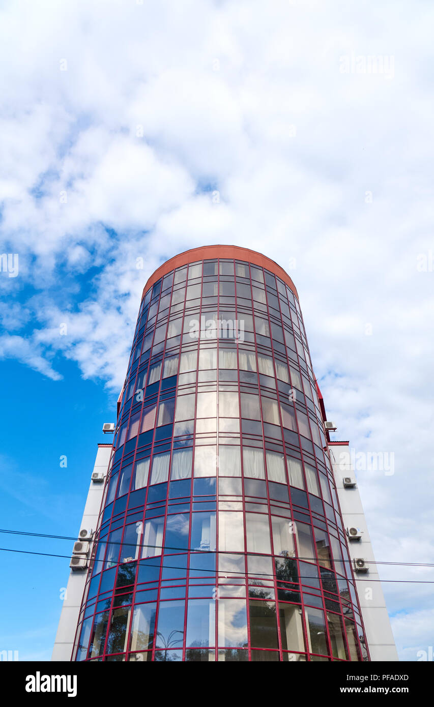 Skyscraper round hi-res stock photography and images - Alamy