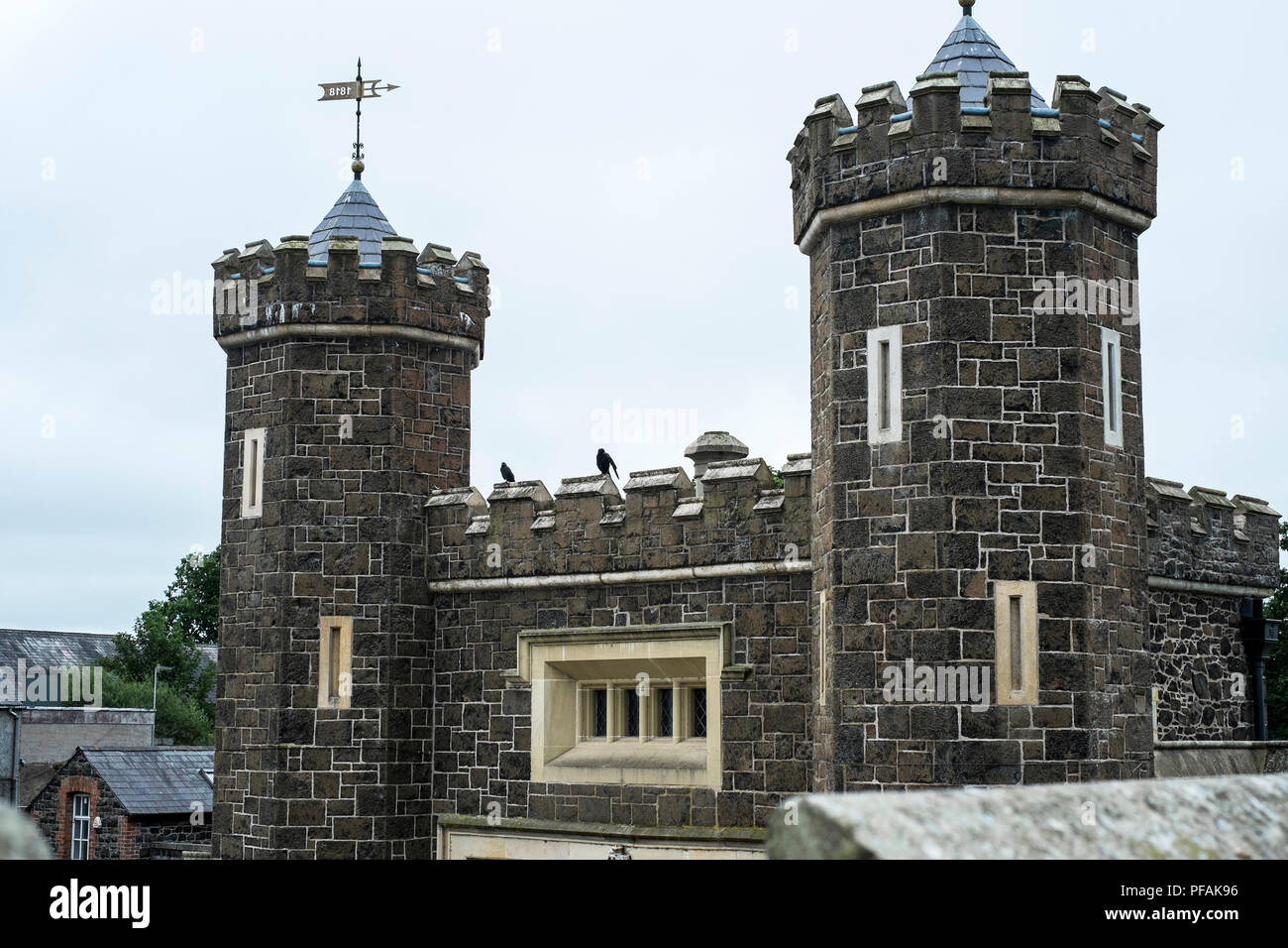 The Barbican Gate Lodge in Antrim, Northern Ireland Stock Photo - Alamy