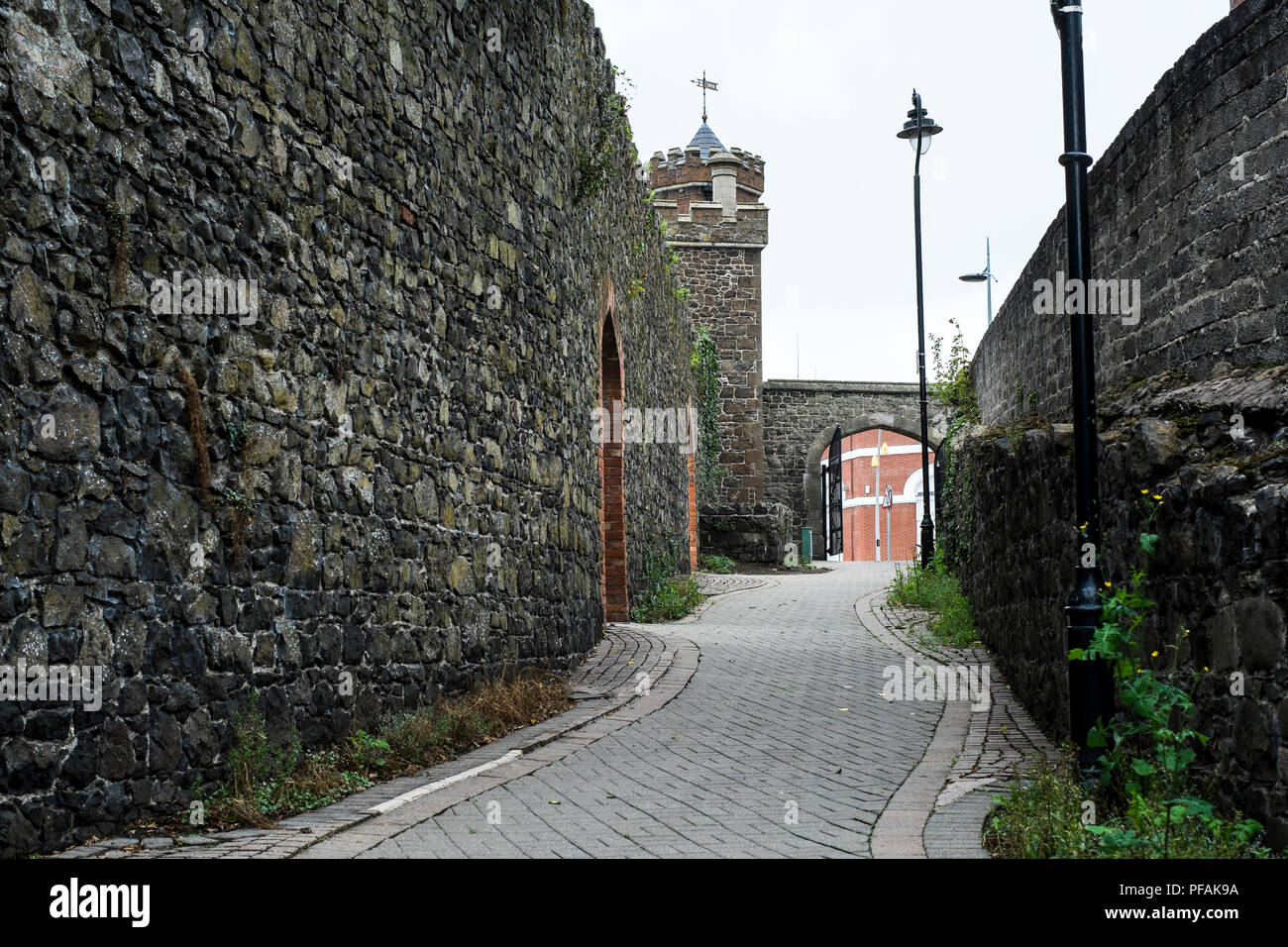The Barbican Gate Lodge in Antrim, Northern Ireland Stock Photo - Alamy