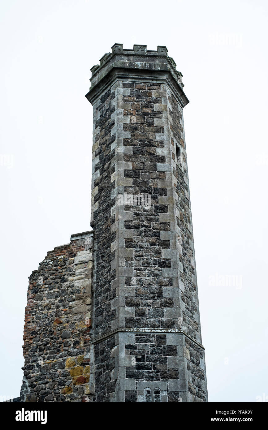The remains of Antrim Castle / Massereene Castle in Antrim Castle ...
