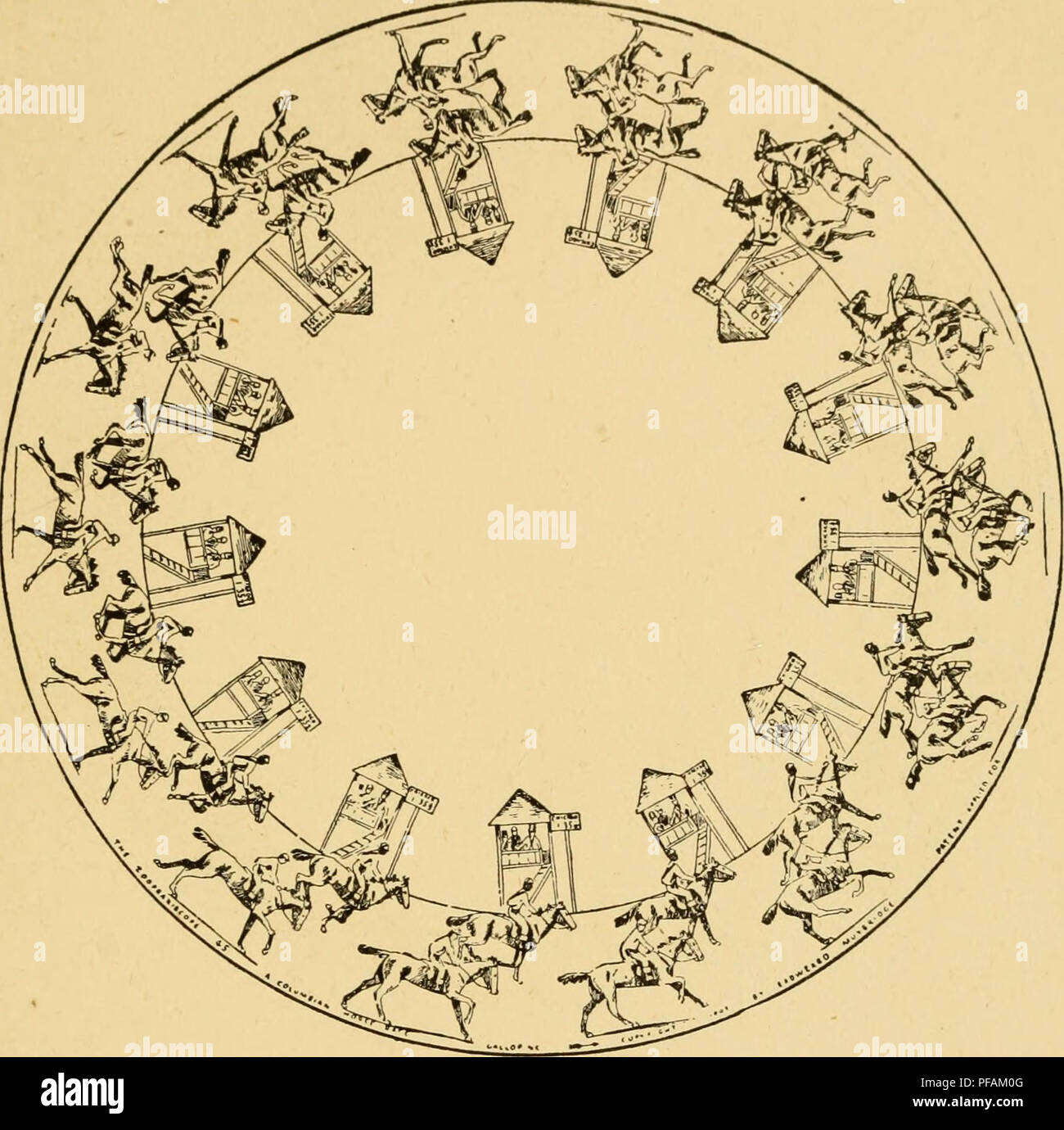 This work by Eadweard Muybridge presents the study of animal locomotion ...