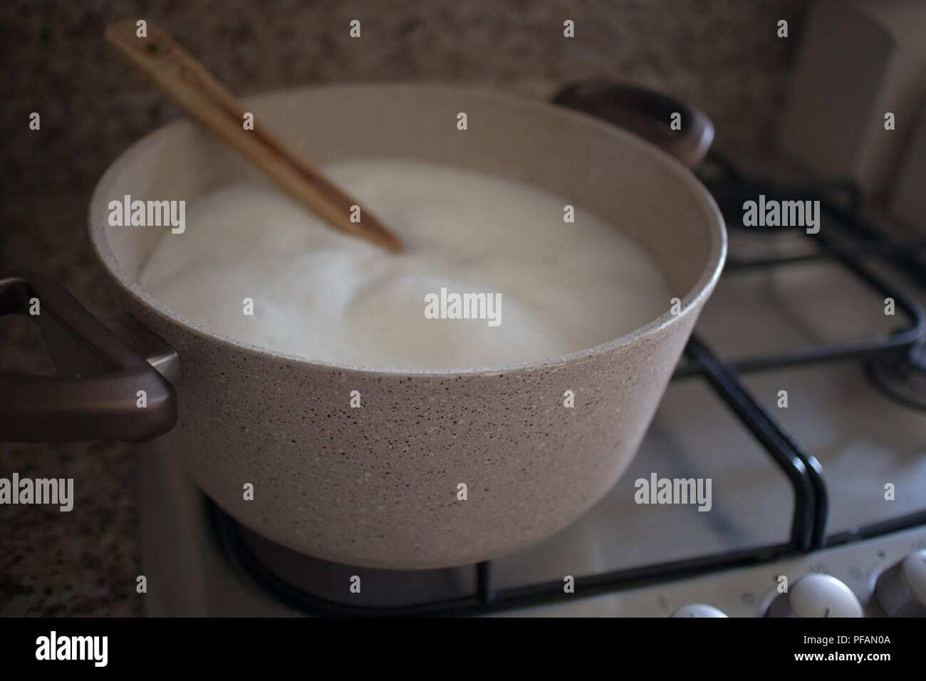 Boiling milk hi-res stock photography and images - Alamy