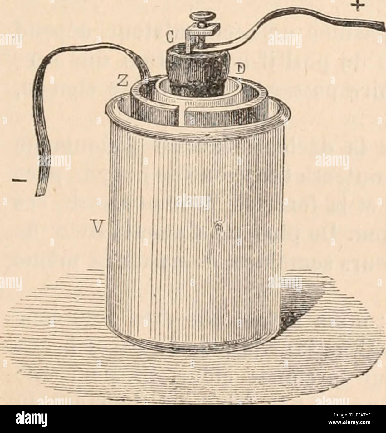 This image comes from the 'Dictionnaire de physiologie,' detailing ...