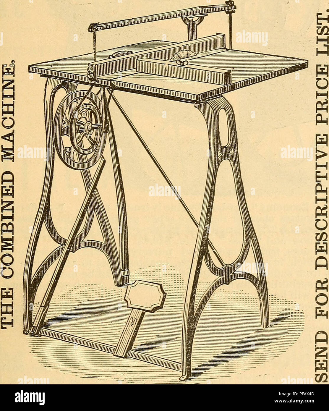 Barnes foot power machinery hi-res stock photography and images - Alamy