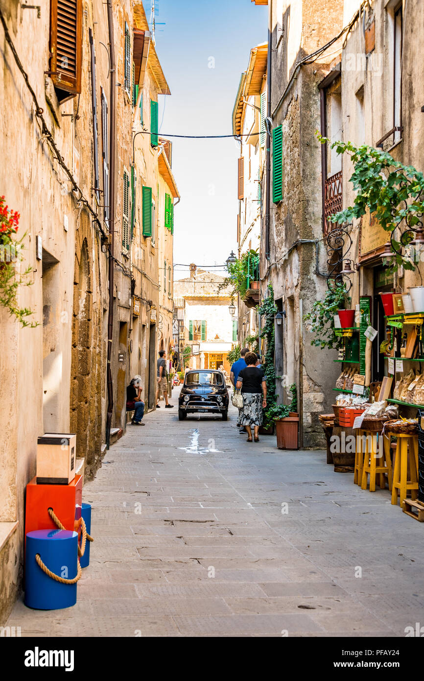 Pitigliano Tuscany Italy Stock Photo Alamy