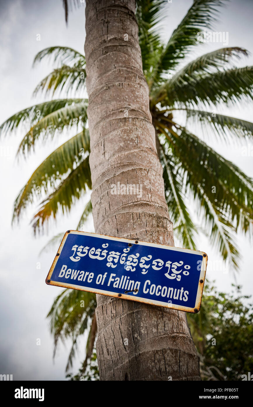 Coconut danger board hi-res stock photography and images - Alamy