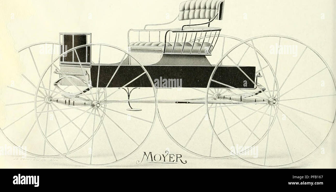 This advertisement from H.A. Moyer Carriages in Syracuse, New York ...