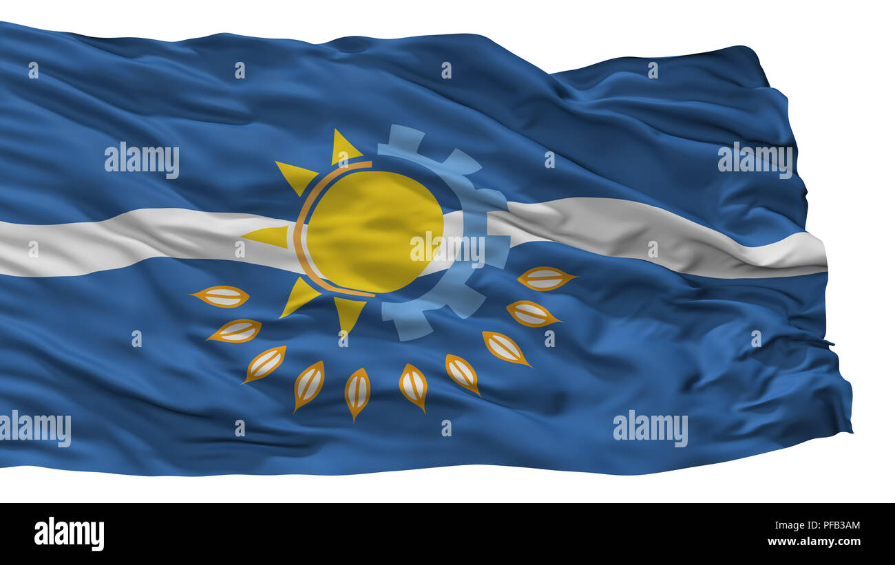 Partido De Chivilcoy City Flag, Argentina, Isolated On White Background ...