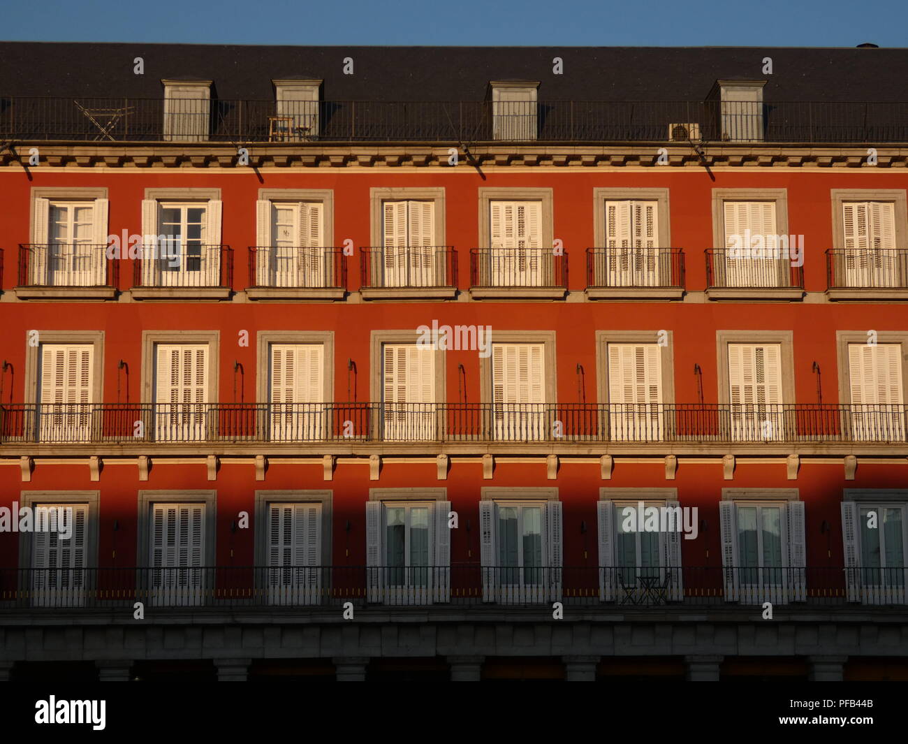 Madrid city centre Stock Photo - Alamy