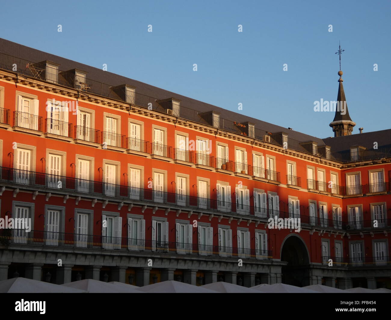 Madrid city centre Stock Photo - Alamy