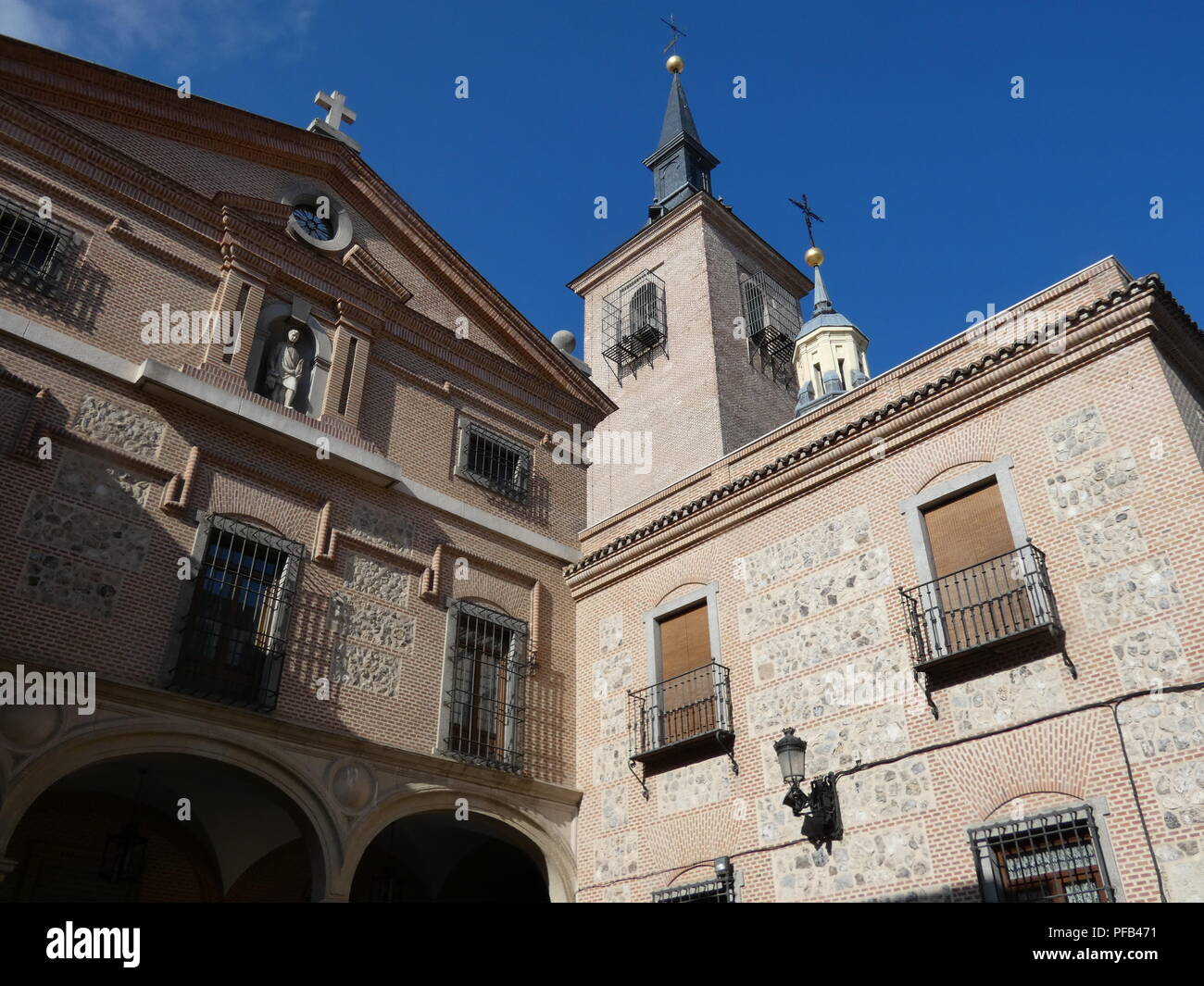 Madrid city centre Stock Photo - Alamy