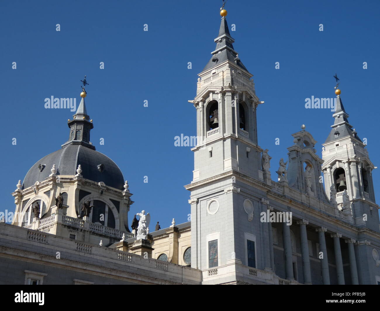 Madrid city centre Stock Photo - Alamy