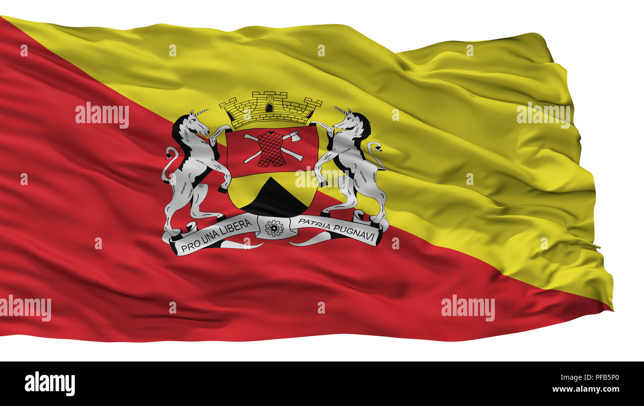 Sorocaba City Flag, Brasil, Isolated On White Background Stock Photo ...