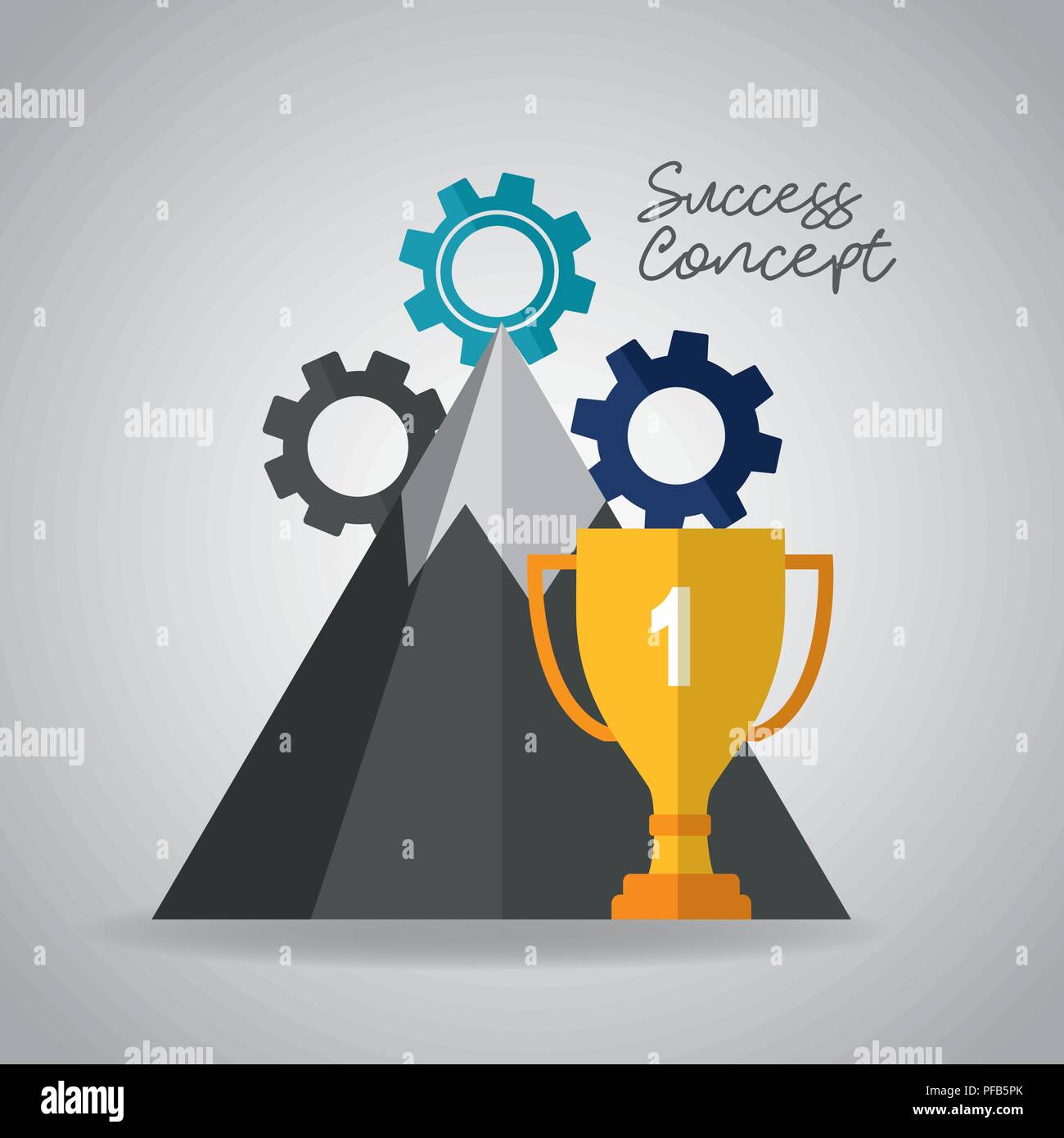 success concept card Stock Vector Image & Art - Alamy