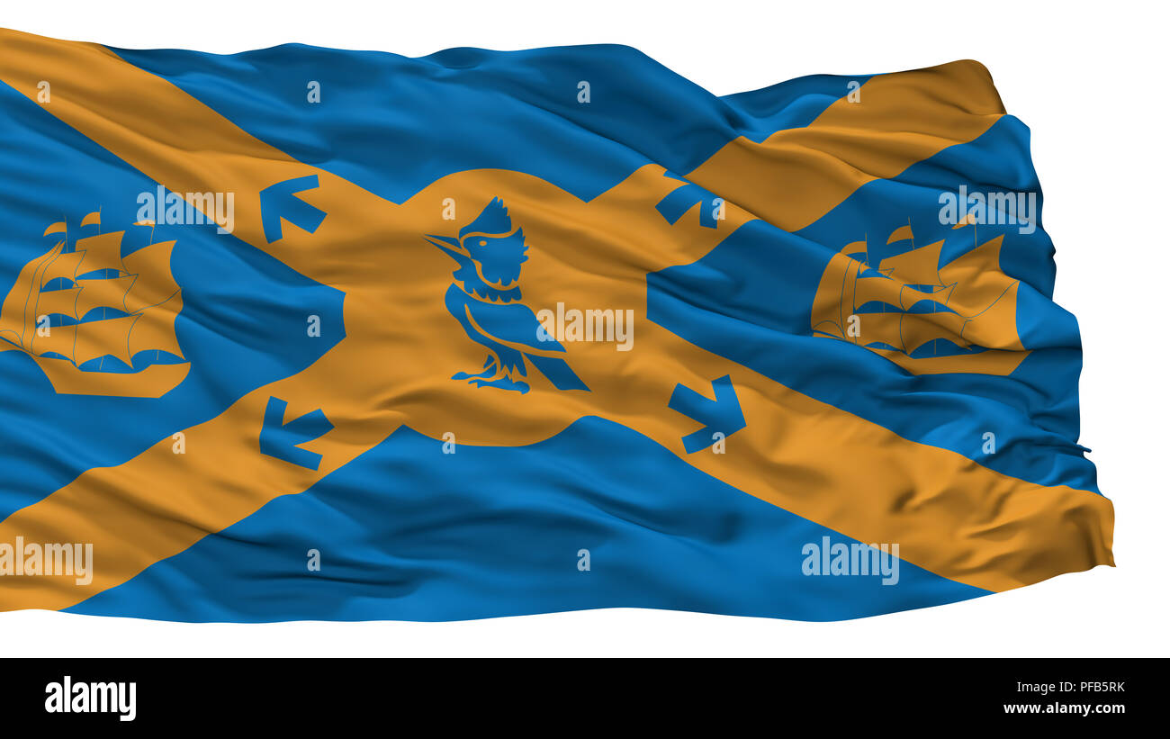 Halifax City Flag, Canada, Isolated On White Background Stock Photo - Alamy