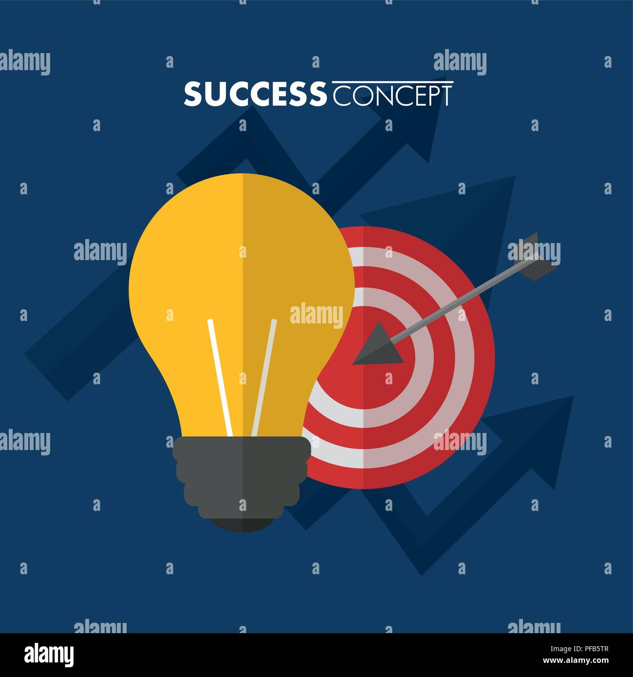 success concept card Stock Vector Image & Art - Alamy