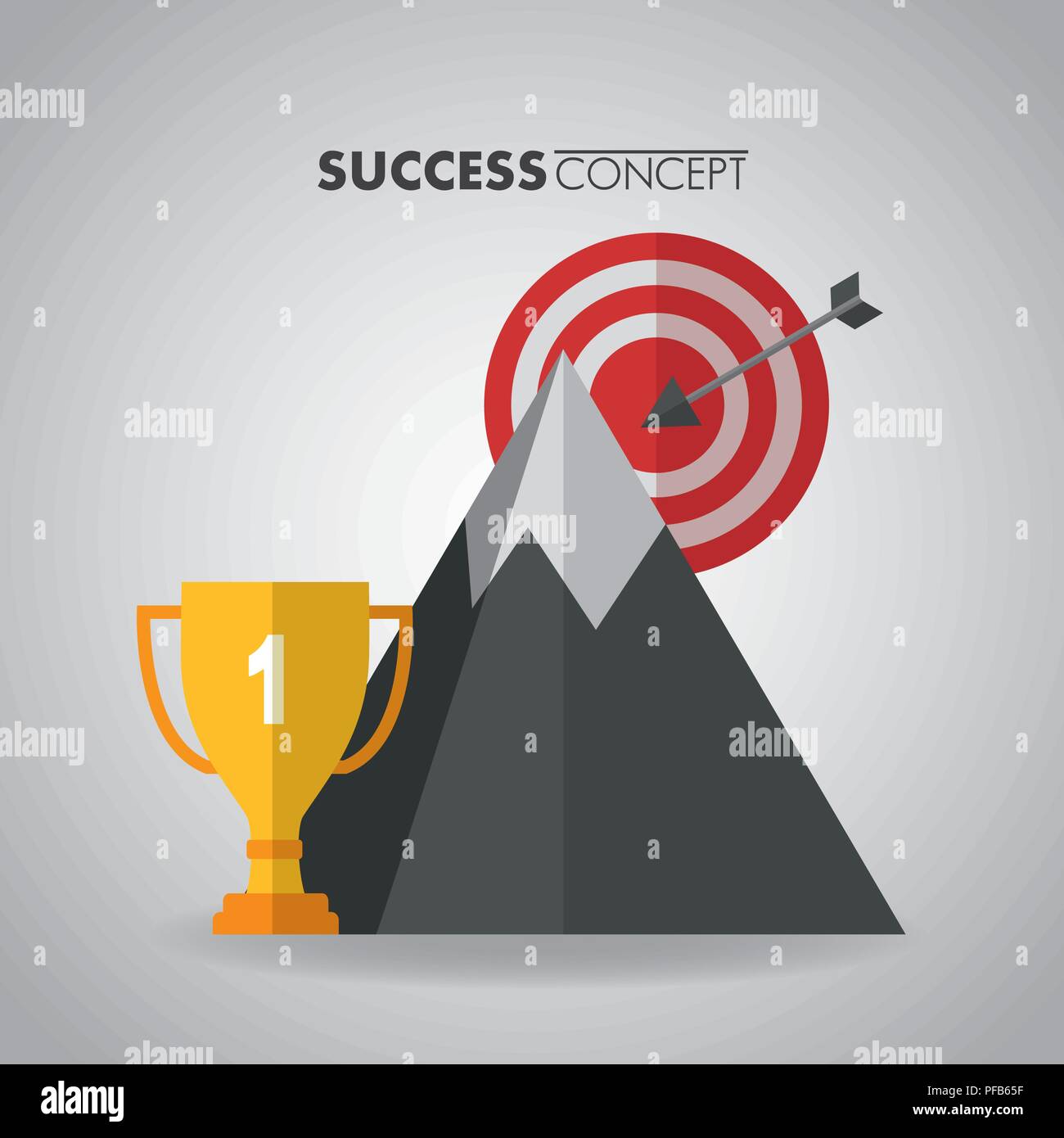 success concept card Stock Vector Image & Art - Alamy