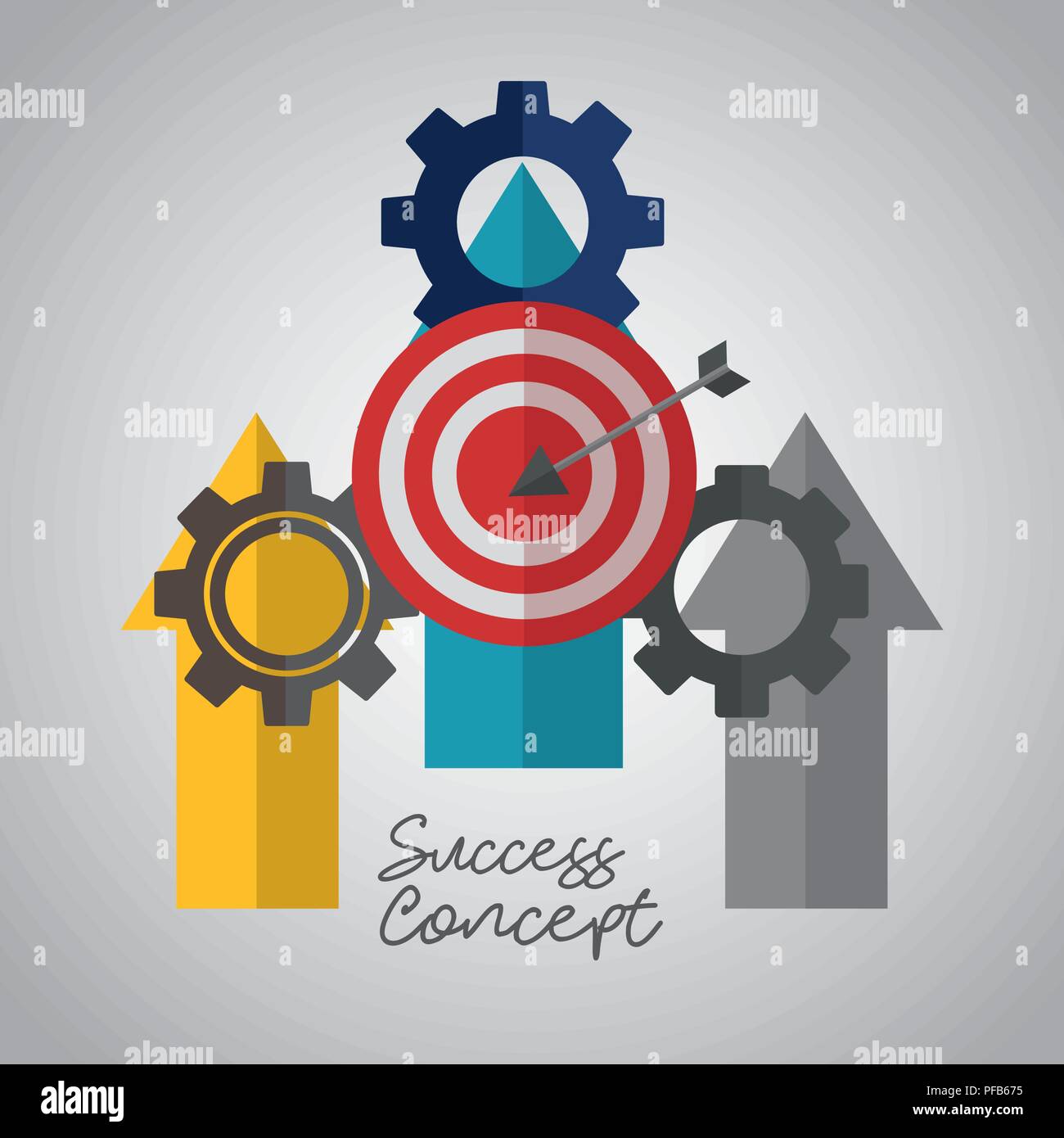 success concept card Stock Vector Image & Art - Alamy