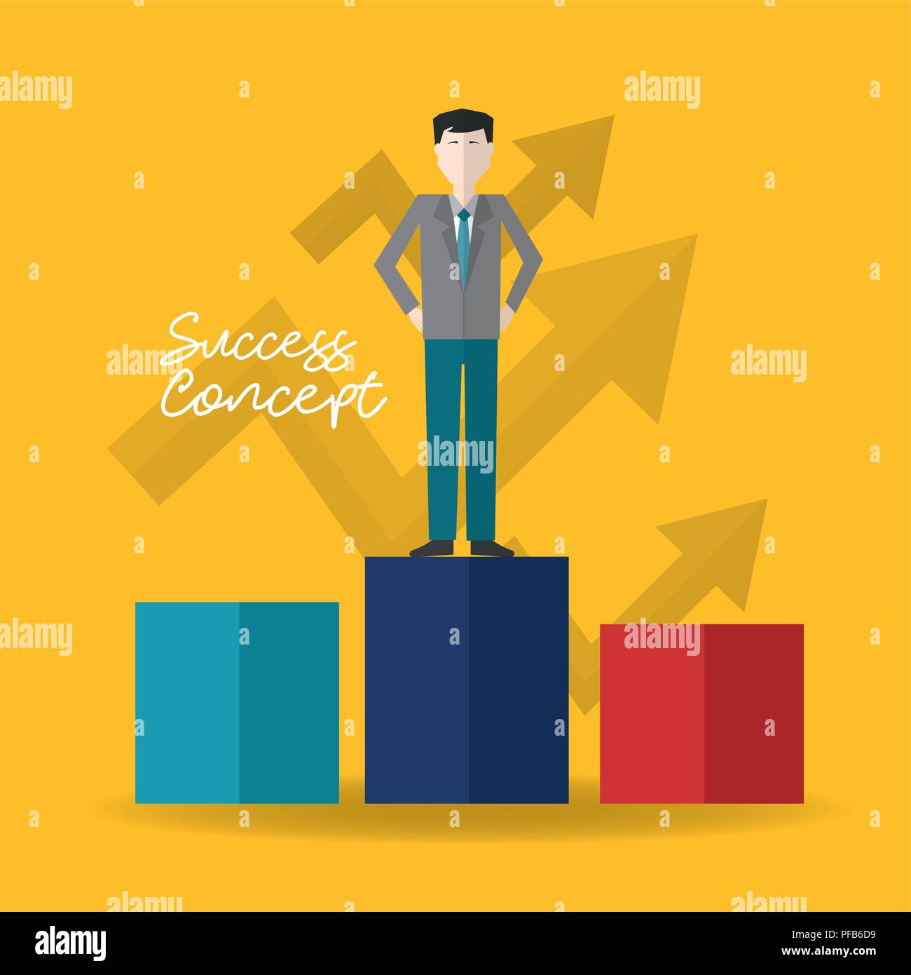 success concept card Stock Vector Image & Art - Alamy
