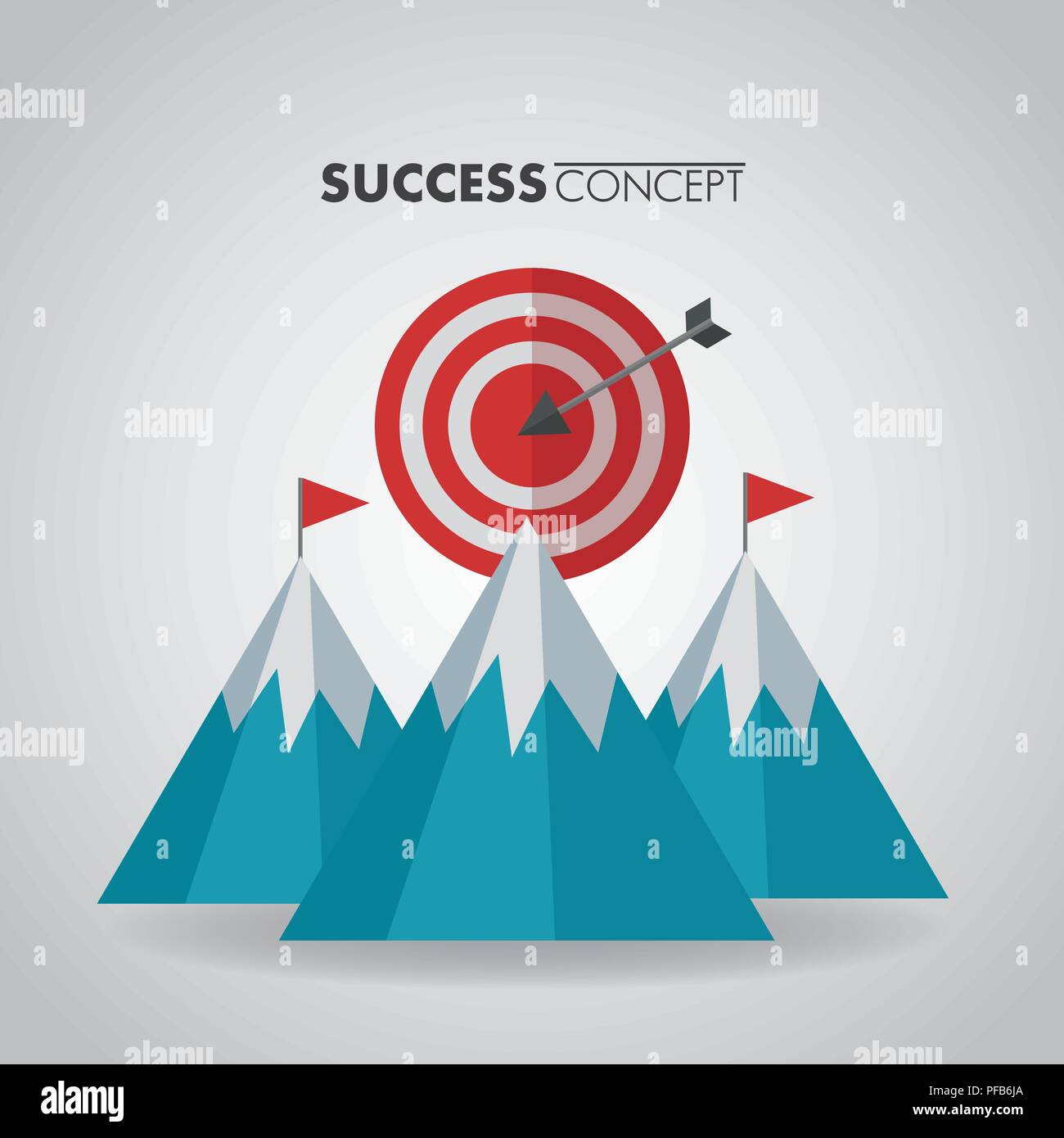 success concept card Stock Vector Image & Art - Alamy