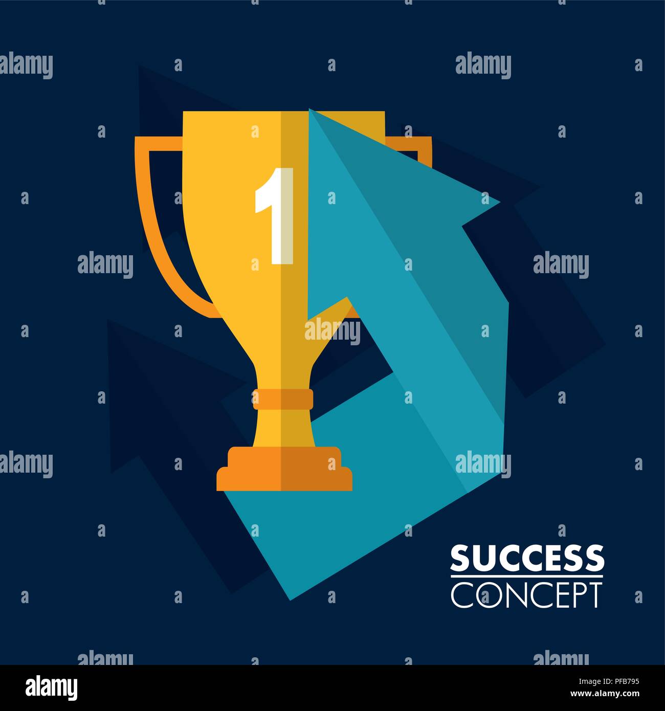 success concept card Stock Vector Image & Art - Alamy