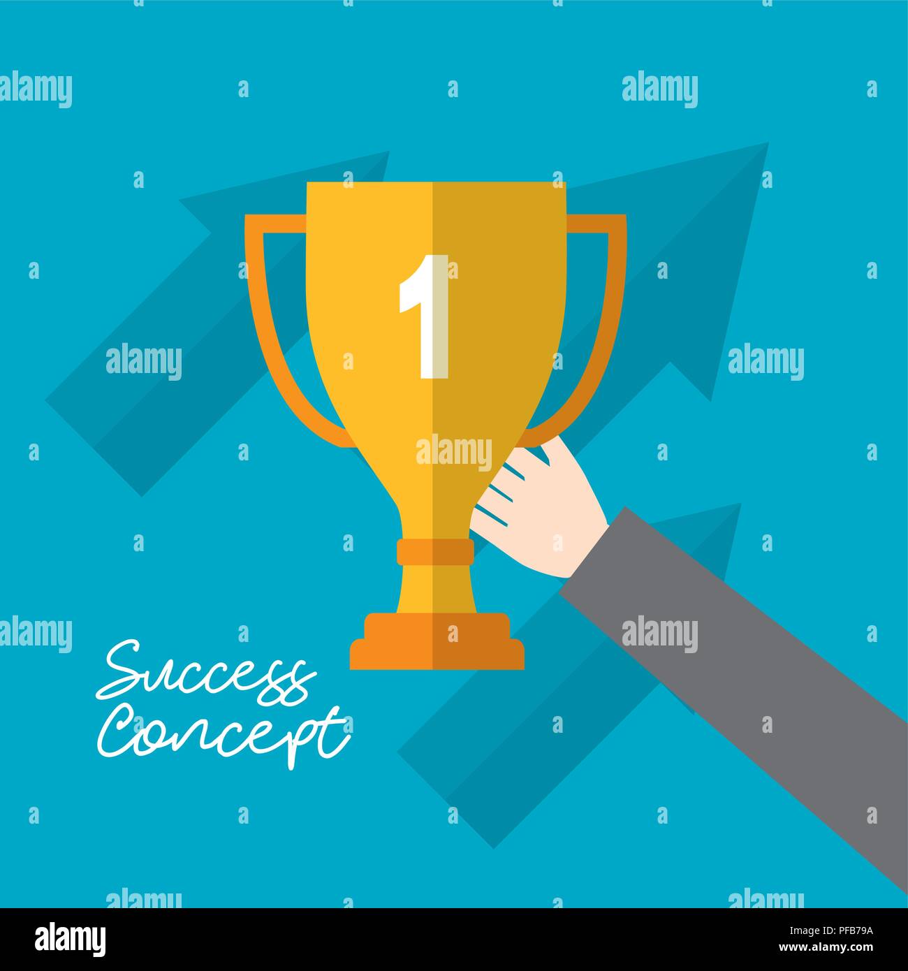 success concept card Stock Vector Image & Art - Alamy