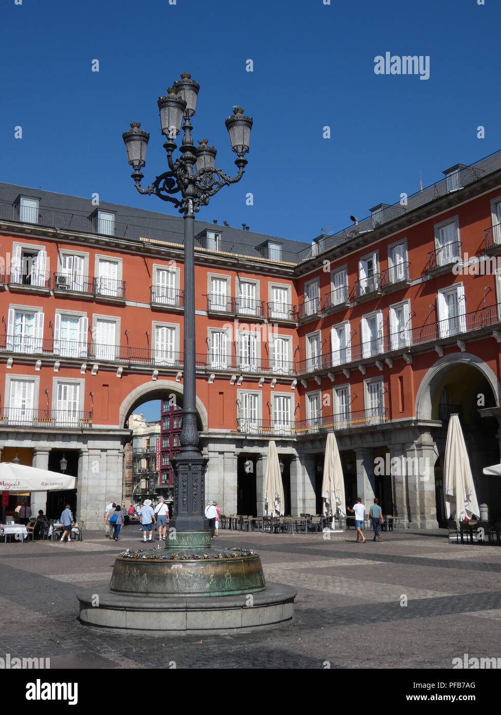 Madrid city centre Stock Photo - Alamy