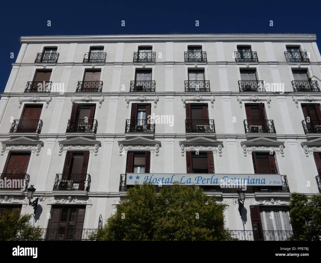 Madrid city centre Stock Photo - Alamy