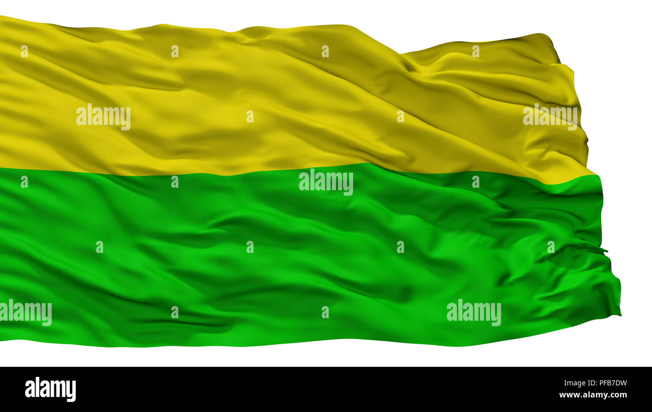 Chia City Flag, Colombia, Isolated On White Background Stock Photo - Alamy