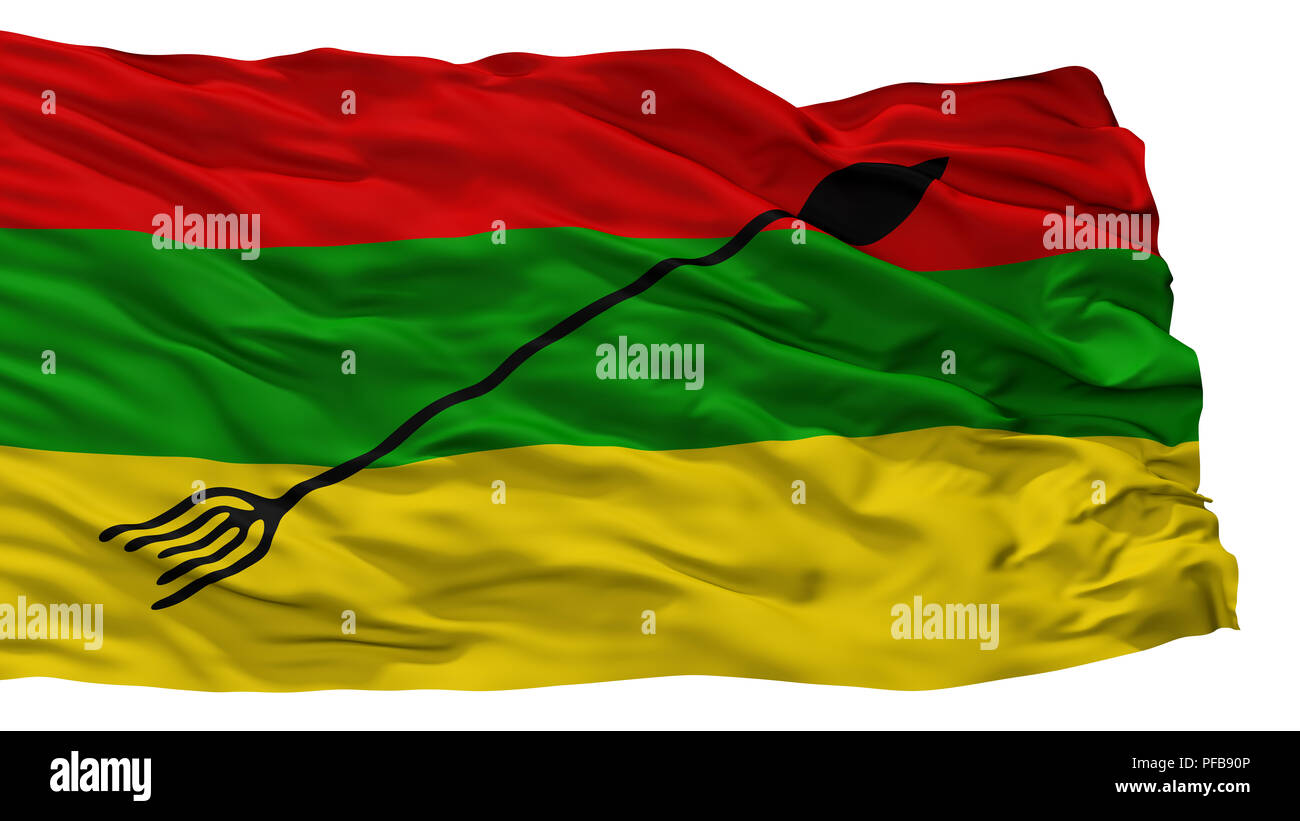 Neiva City Flag, Colombia, Isolated On White Background Stock Photo - Alamy