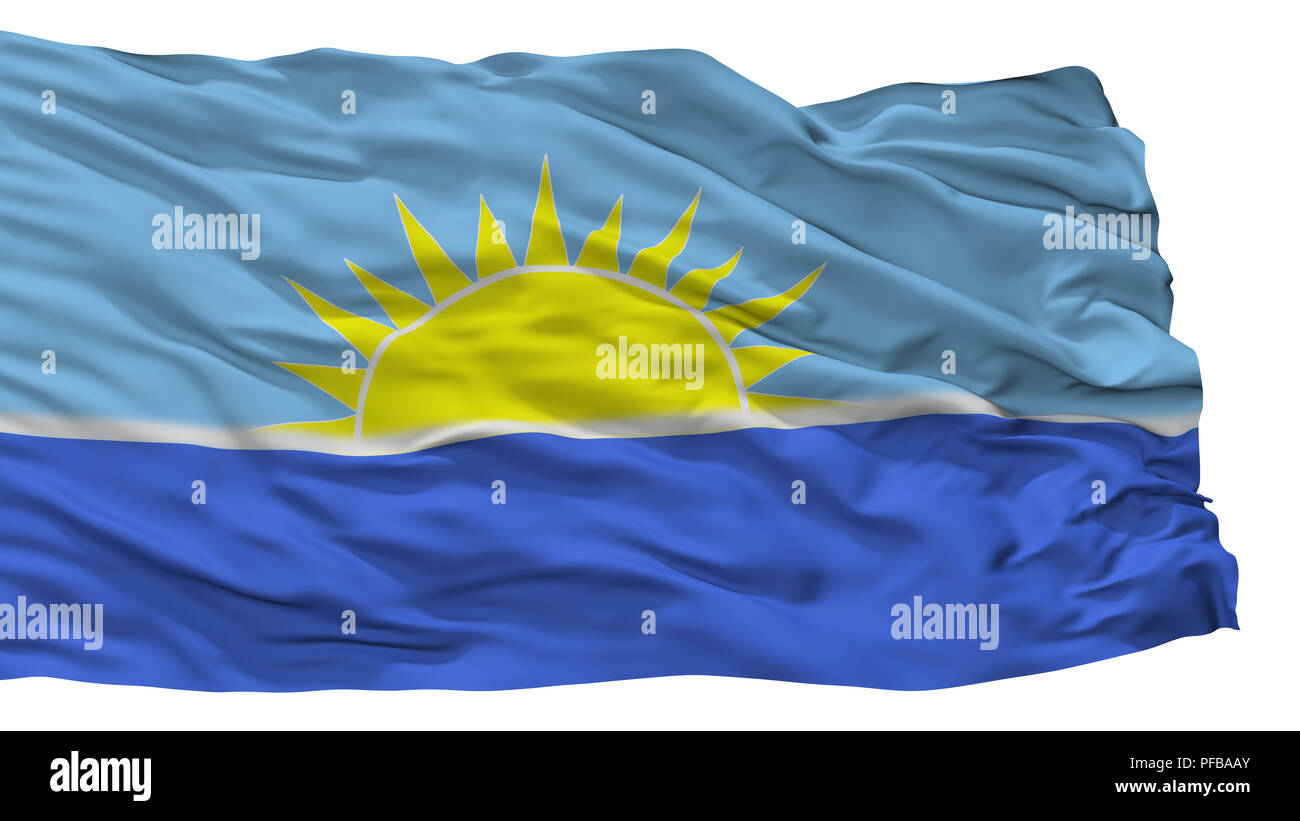 Riohacha City Flag, Colombia, Isolated On White Background Stock Photo ...