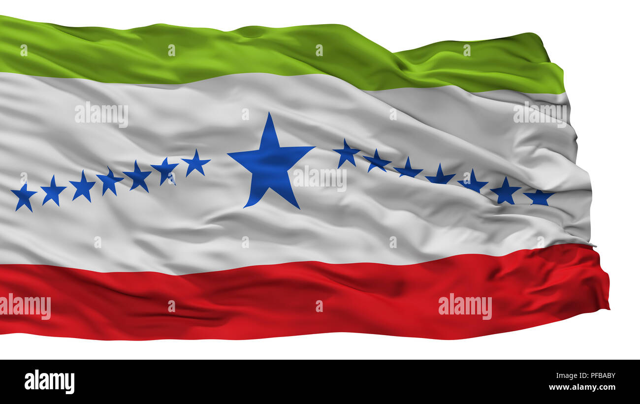 Sibate City Flag, Colombia, Cundinamarca Department, Isolated On White ...