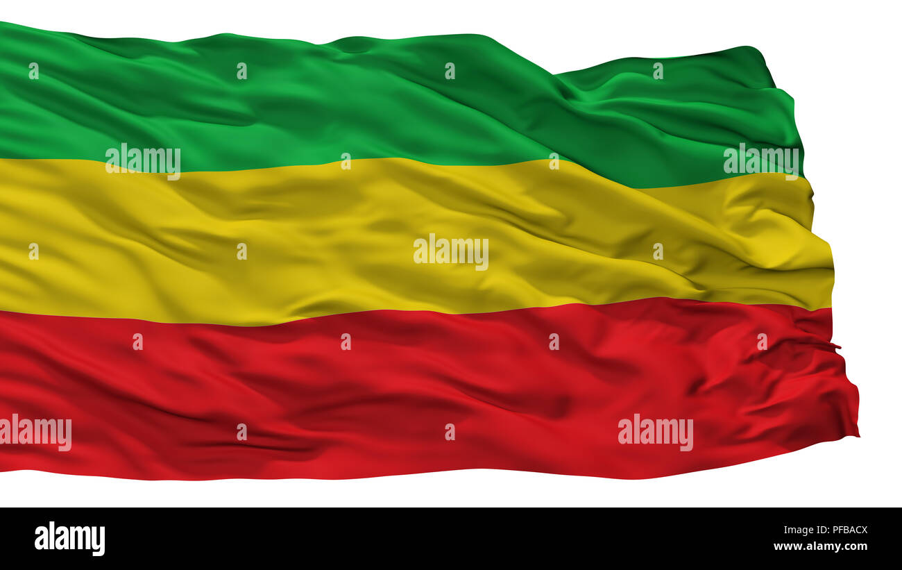 Taraza City Flag, Colombia, Isolated On White Background Stock Photo ...