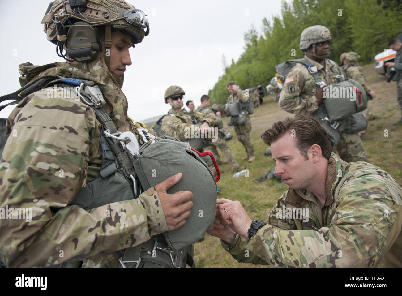Airmen assigned to the 3rd Air Support Operations Squadron conduct a ...