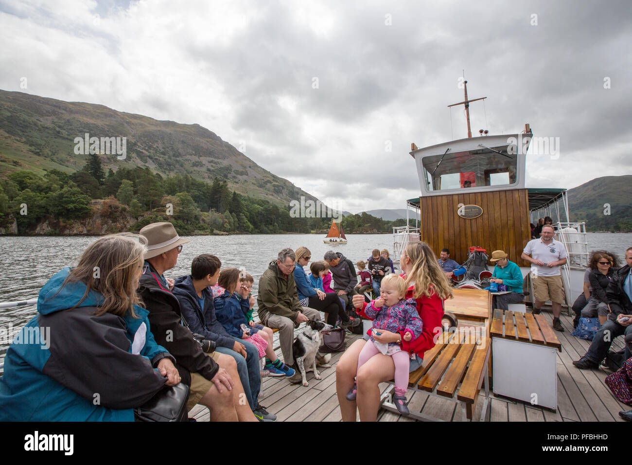 Ullswater boat trip hi-res stock photography and images - Alamy