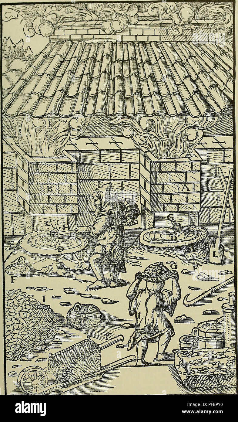 This text covers the metallurgy process, focusing on furnaces, smelting ...