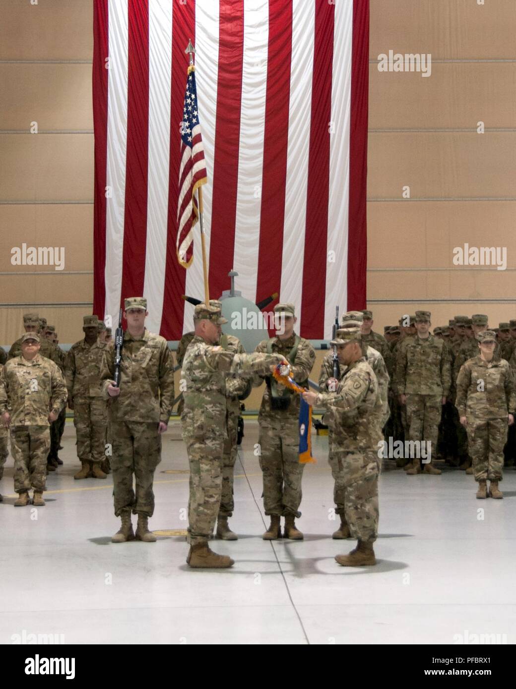 Lt. Col. Matthew Landrum, commander of the 1st Battalion, 25th Aviation ...