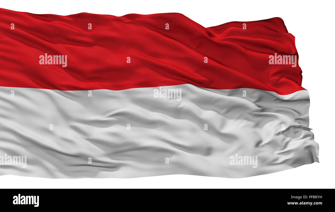 San Ramon City Flag, Costa Rica, Isolated On White Background Stock ...