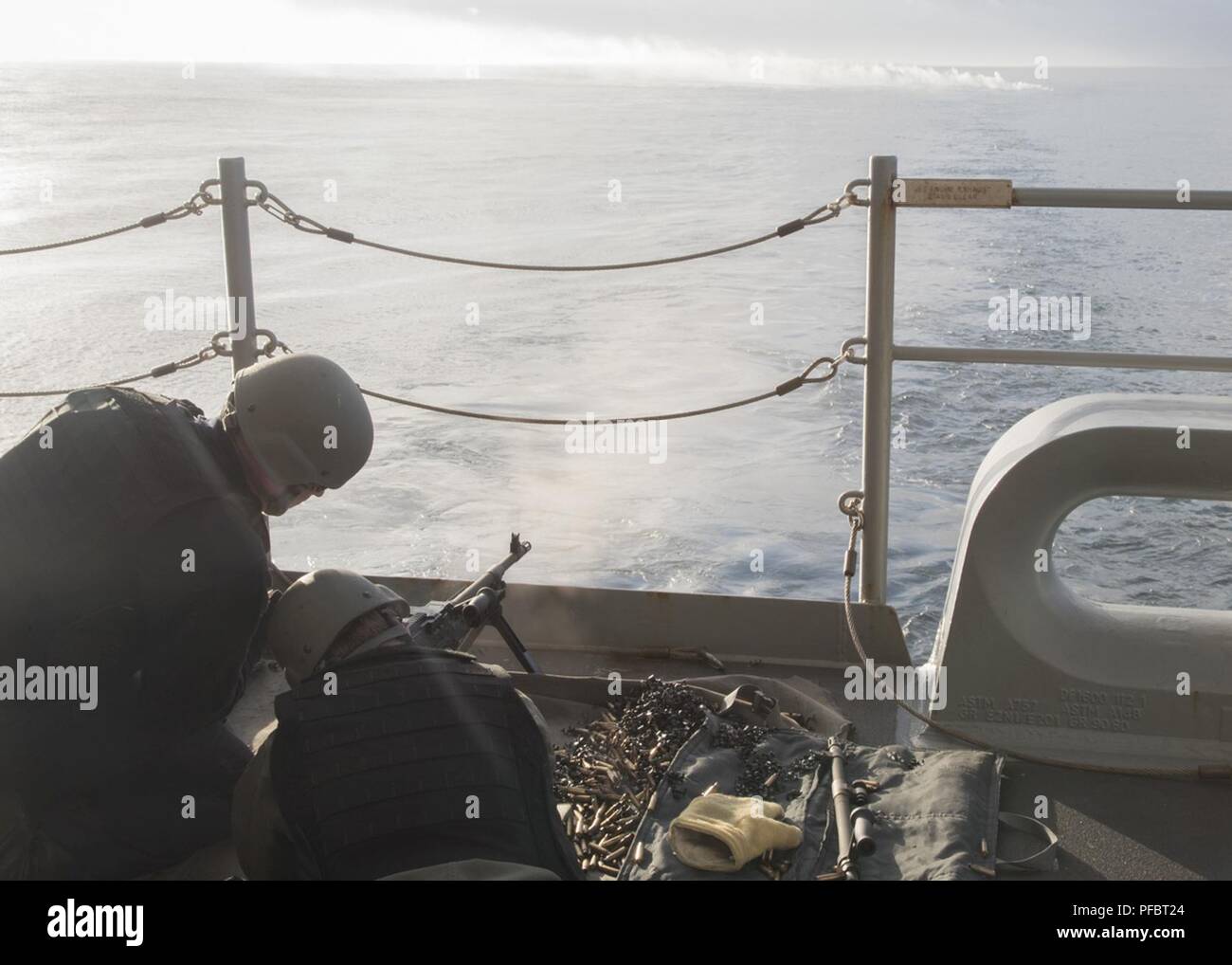 ATLANTIC OCEAN (June 1, 2018) Capt. Richard McCormack, USS Gerald R ...