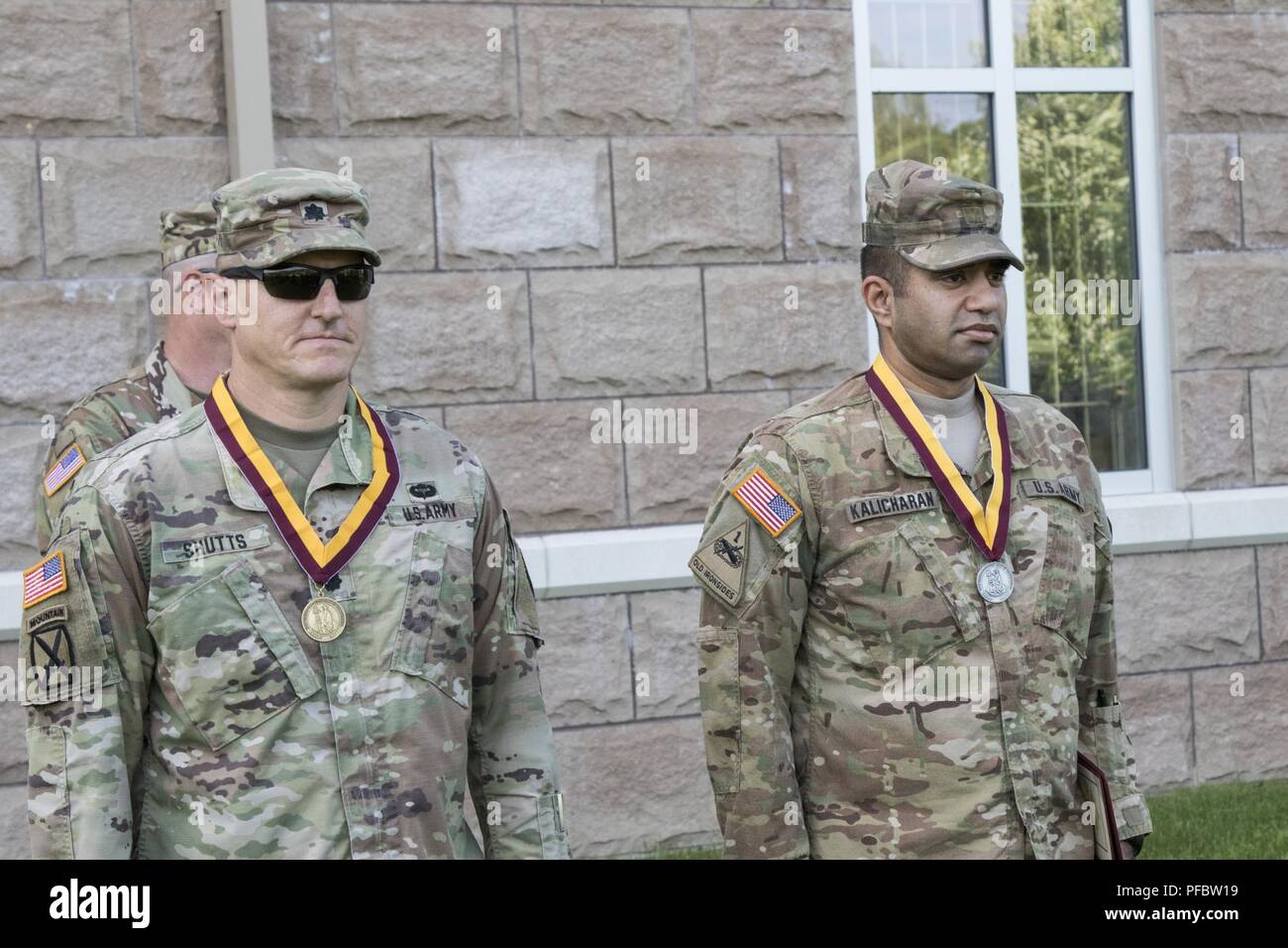 U.S. Army Lt. Col. Shawn J. Shutts, deputy commander of the 369th ...