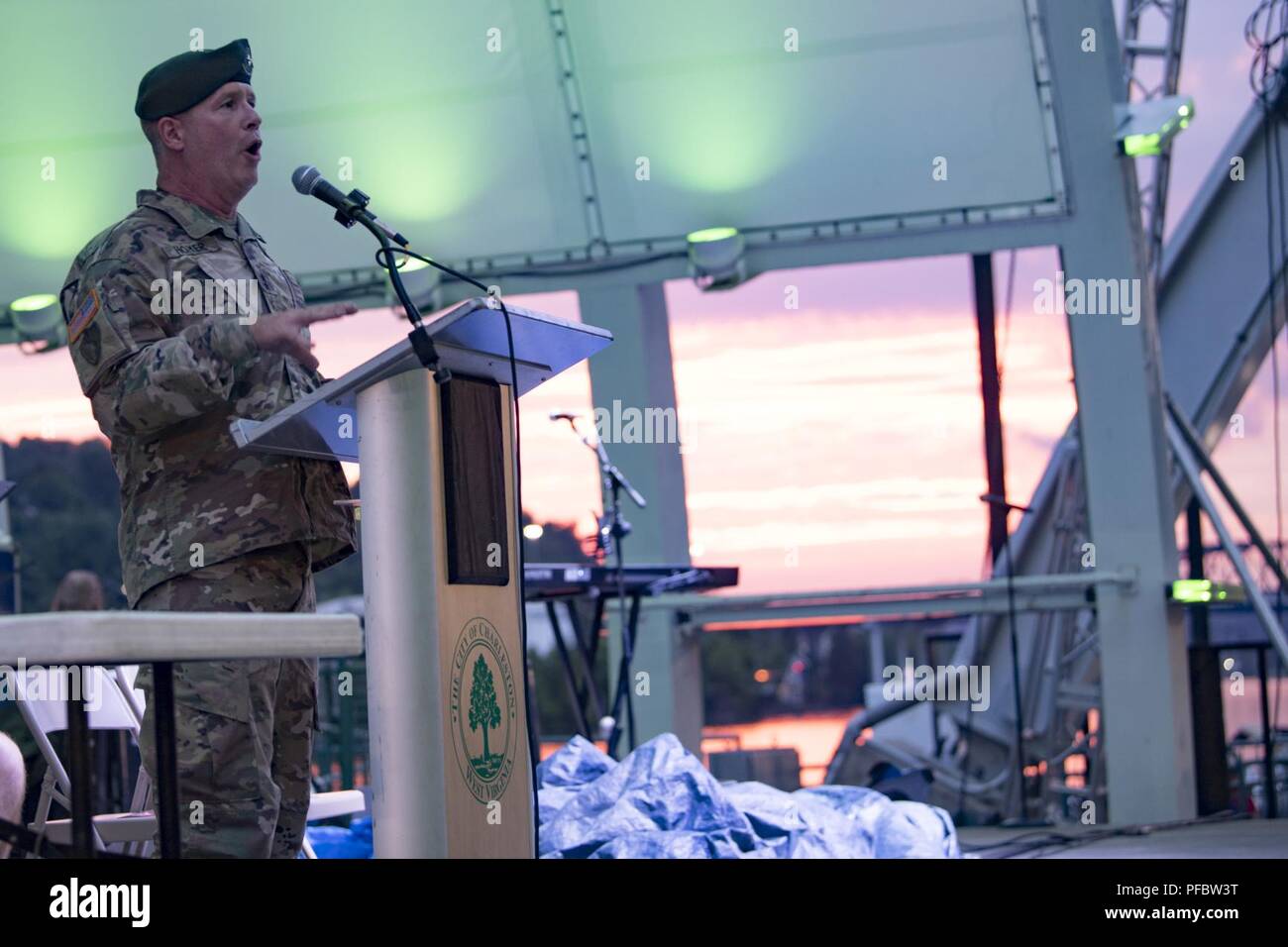 Maj. Gen. James Hoyer, the West Virginia National Guard Adjutant ...