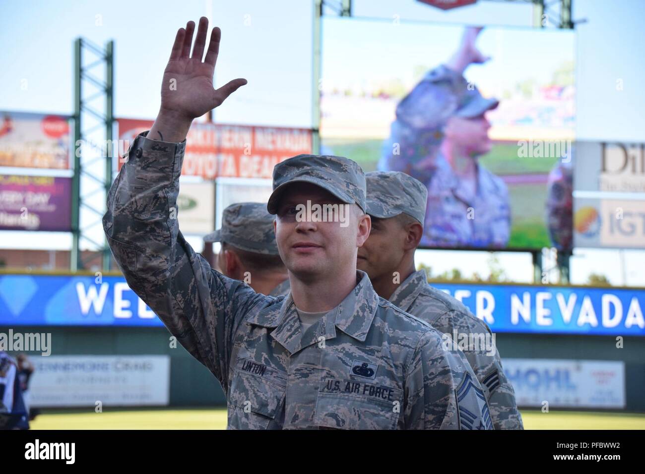 Senior Master Sgt. Jeffery Linton, a senior noncommissioned officer ...
